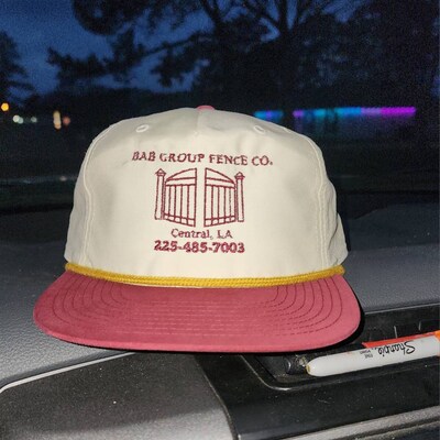 Custom Embroidered PATCH Rope Hats - Etsy