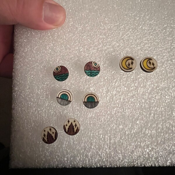 Into the Forest Pins SVG, Ai, EPS Files - Glowforge Files - Laser ...