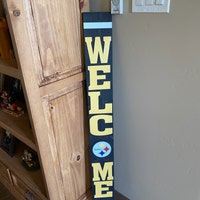 Pittsburgh Steelers Welcome Sign - Etsy Canada