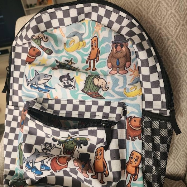 Italian Brainrot Pencil Case | Italian Brainrot Characters Clear Hard ...