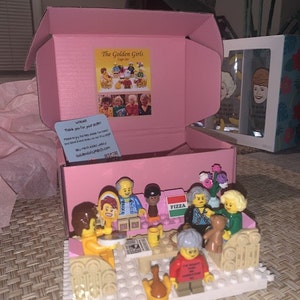 Golden Girls Count Bessie & Baby Lego Set W/ Canvas Art - Etsy