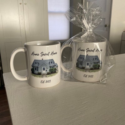 Custom Home Mug, Housewarming Gift, Personalized Home Mug, New Home Mug ...