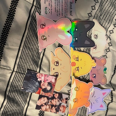 Ateez Aniteez Peeker Car Decals Ateez Stickers Aniteez Decal Ateez Car ...