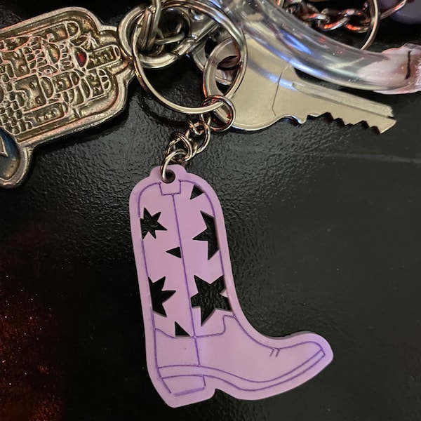 Cowboy Boot Keychain, Bachelorette Gift, Party Favor, Nash Bash - Etsy