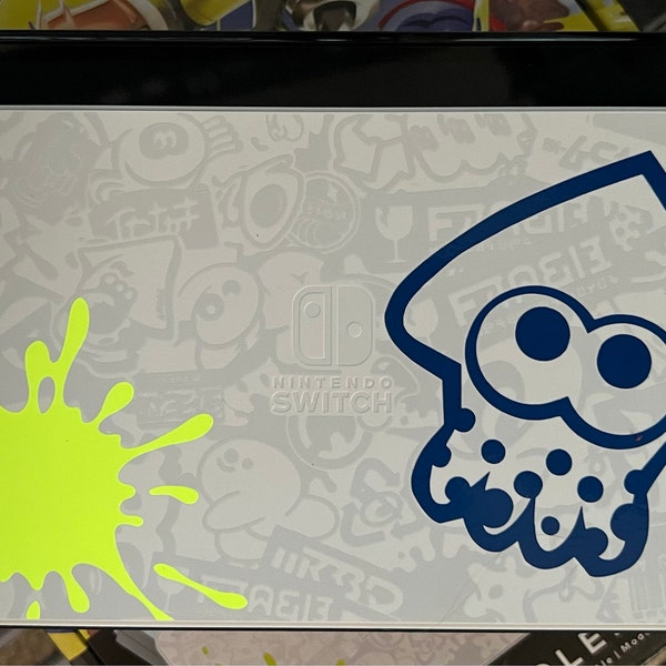 Splatoon Inkling or Octoling Vinyl Sticker - Inspired by Nintendo's ...