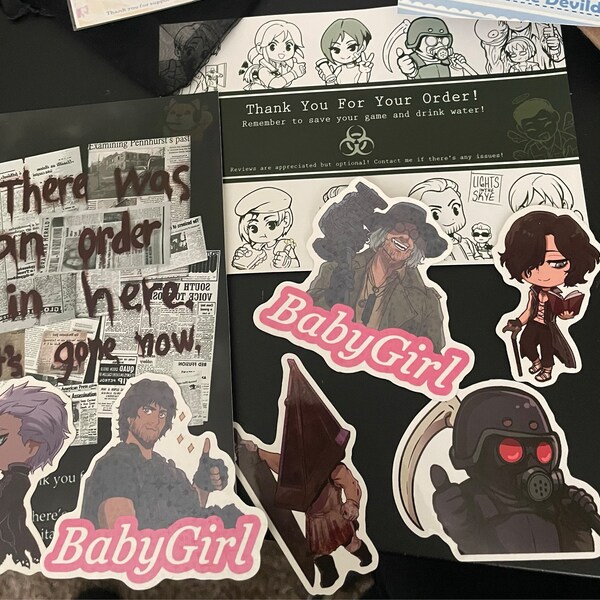 BIOHAZARD Classic OK! Sticker Pack! バイオハザード・了解！ステッカーパック - Etsy