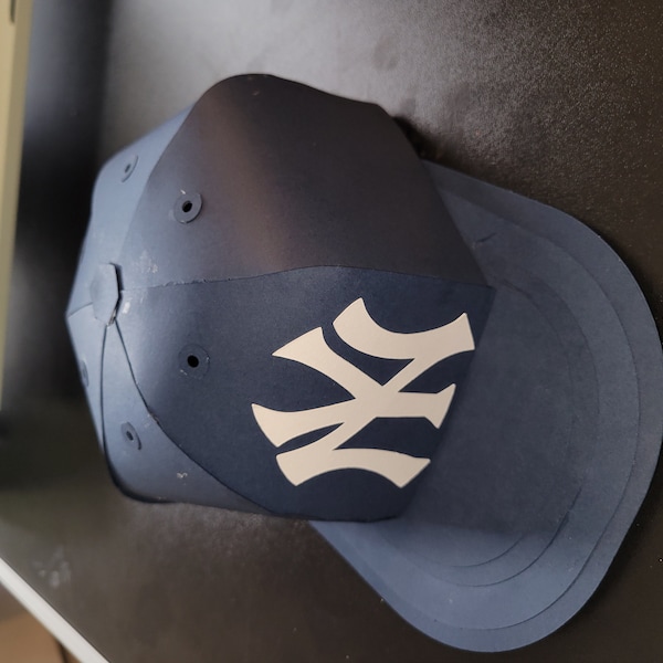 Baseball Cap Box SVG File 3D Gift Box Favour Box Favor SVG Template Dxf ...
