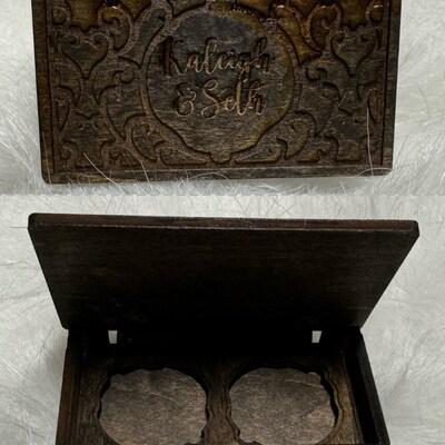 Wooden Ring Box. Laser File. Cdr, Dxf, Ai, Svg Files. Instant Download ...