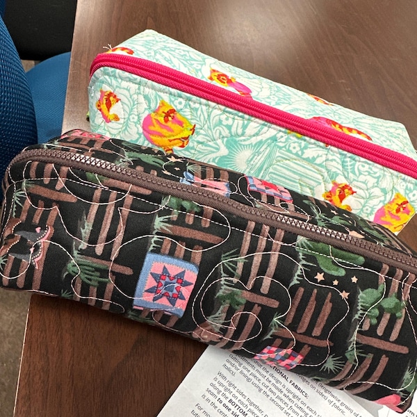 New Drop Zone/patterns by Annie/zipper Compartments/sewing Organizer ...
