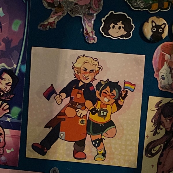 TOH Huntlow Pride Print - Etsy
