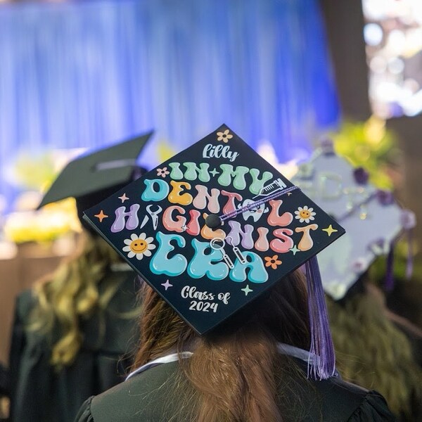 In My Dental Hygienist Era Graduation Cap, Custom RDH Grad Cap Topper ...
