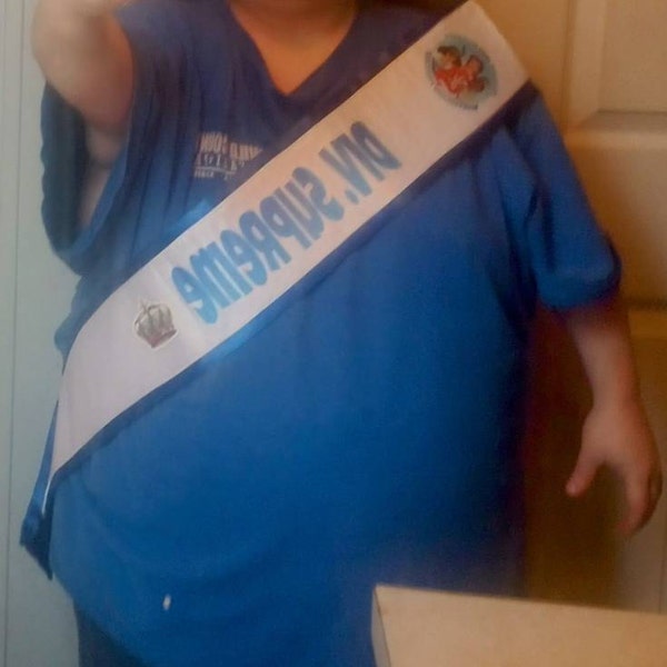 Blank Two Color Sash - Etsy