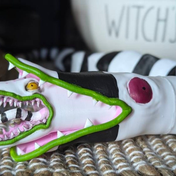 Space Worms!! Articulated 3D ( Beetlejuice Sandworm Inspired ) Fidget ...