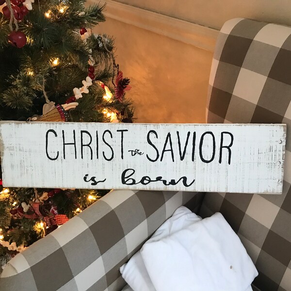 Vertical Distressed Wood Jesus Sign 21x4" Faith Blessings - Etsy