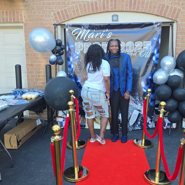 2K25 Prom Backdrop, Custom Prom Party Send Off, Add Photo Free, Prom ...