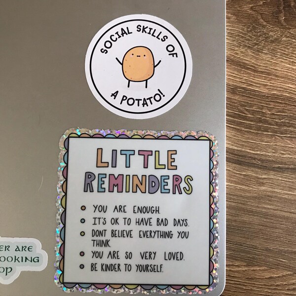 Little Reminders Magnets | Mental Health | Recovery | Positivity ...