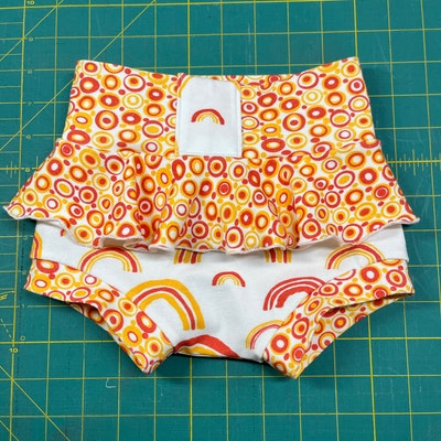 Hight Waisted Bummies Pattern, Baby Skirted Bummies Sewing Pattern PDF ...