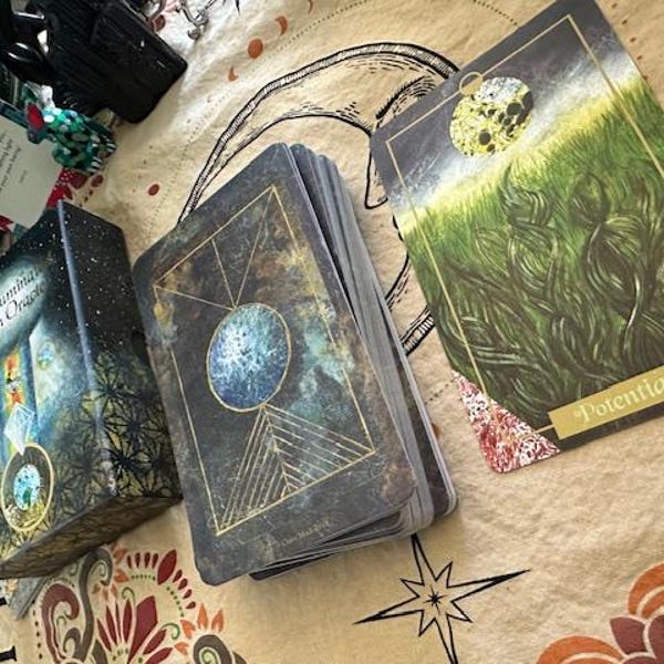 Illuminated Earth Oracle Card Deck, Oracle Deck, Oracle Cards, Tarot ...