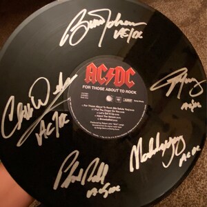 Queen Signed Vinyl Record Display - Etsy