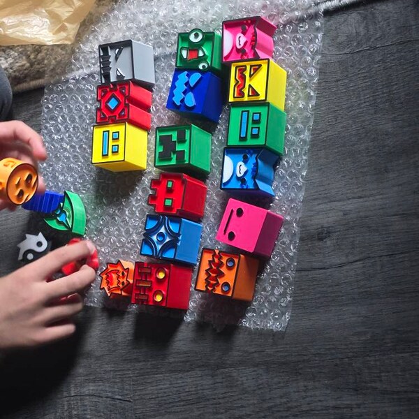 Printable Geometry Dash Mazes, 10-pack, Digital Download, Geometry Dash ...