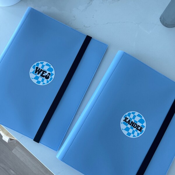 Personalized Custom Water Resistant Holographic Retro Girls Name Label ...