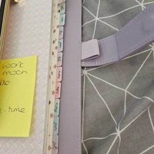 MONTHLY HEADERS Paint Swatch 3 Colour Combinations Functional Stickers ...