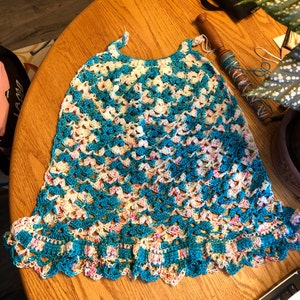 Crochet Dress PATTERN Chantilly Lace Sundress sizes up to | Etsy