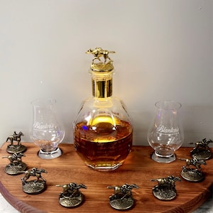 Blantons Bourbon Cork Display Wide Oak Center Stave | Etsy