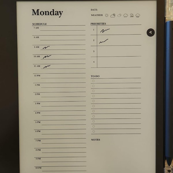 WEEKLY STUDY PLAN | Digital and Printable Planner Pages | Upcoming ...