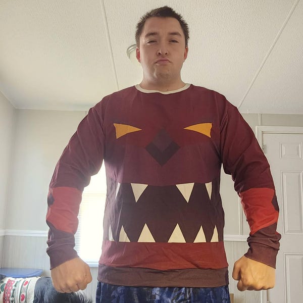 OSRS Jad Jumper All-over Print Cotton Christmas Sweatshirt | Runescape ...