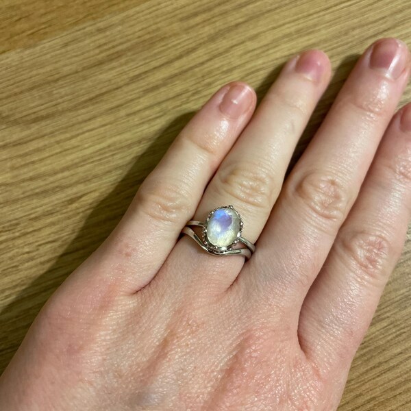 14k Octagon Ring Honeycomb Ring Geometric Ring Stacking Ring Octagon ...