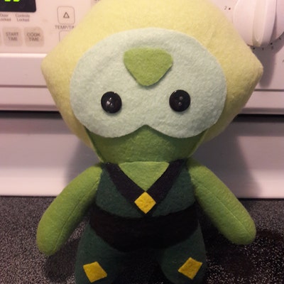 Peridot Steven Universe Crystal Gem Fleece Plush Doll - Etsy