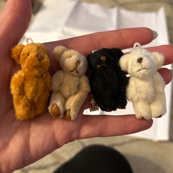 Very Tiny Soft Fuzzy Stuffed Teddy Bear (for 6yrs or Older) - Etsy