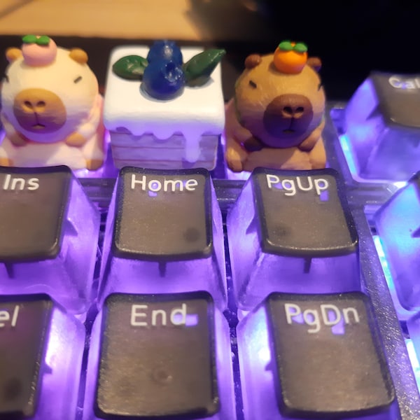 Catty Keycap bongo Cat Meme Inspired Bongo Cat Keycap Artisan Keycap ...