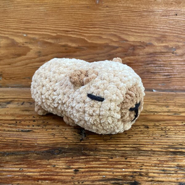 Capybara No Sew Crochet Pattern, No Sew Amigurumi Crochet Patterns ...