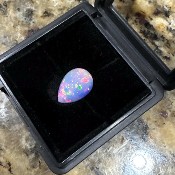 Natural White Multi Fire Oval Cut Opal Tennis Bracelet, October ...