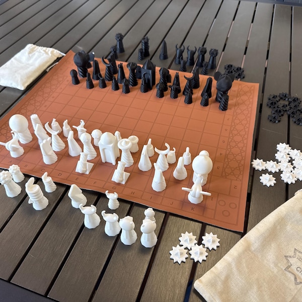 Full Tamerlane Chess Set - Etsy