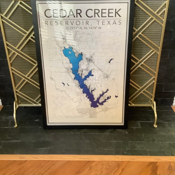 Wall Art Map of Murrells Inlet, South Carolina - Etsy