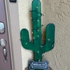 Cactus Sign Wood Cactus Front Door Sign Standing Cactus Sign Front Door ...