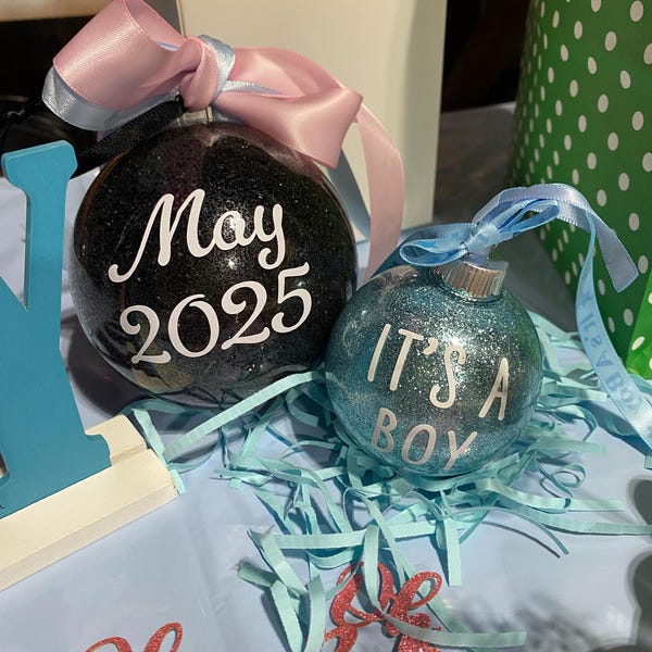 Gender Reveal Custom Team Boy Team Girl Stickers/ Gender Reveal Sticker ...