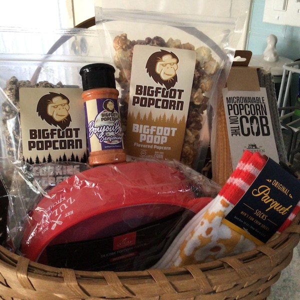 Bigfoot Poop Caramel and Chocolate Gourmet Popcorn Chocolate Gift ...