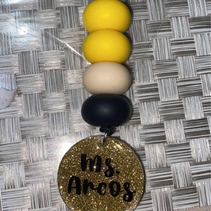 Goofy Keychain Goofy Beaded Keychain Goofy Badge Reel - Etsy