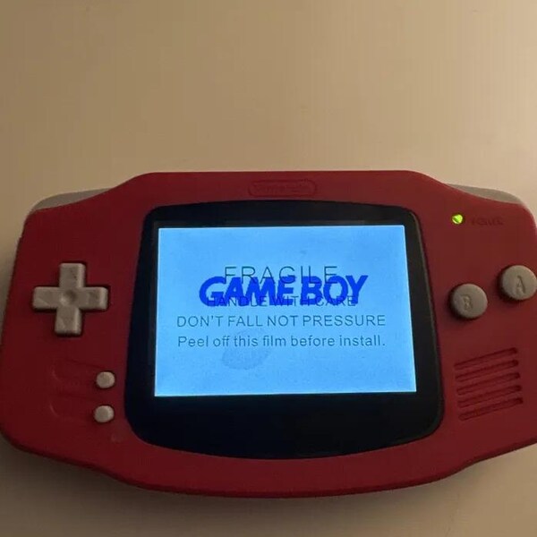 Clear Black Gameboy Color Console OLED Touch Screen GBC Game Boy - Etsy
