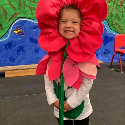 Pink Flower Costume - Etsy