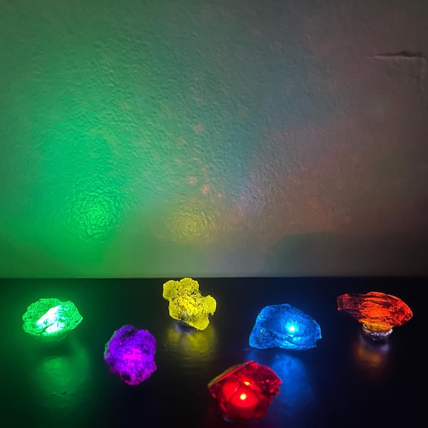 Raw Infinity Stones FULL SET - Bestseller! Infinity Gauntlet Avengers ...