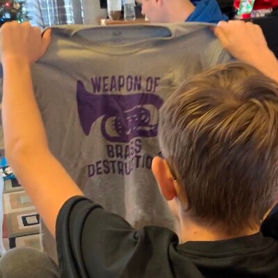 Tuba SVG File,marching Band Svg,tuba Weapon of Brass Destruction SVG ...