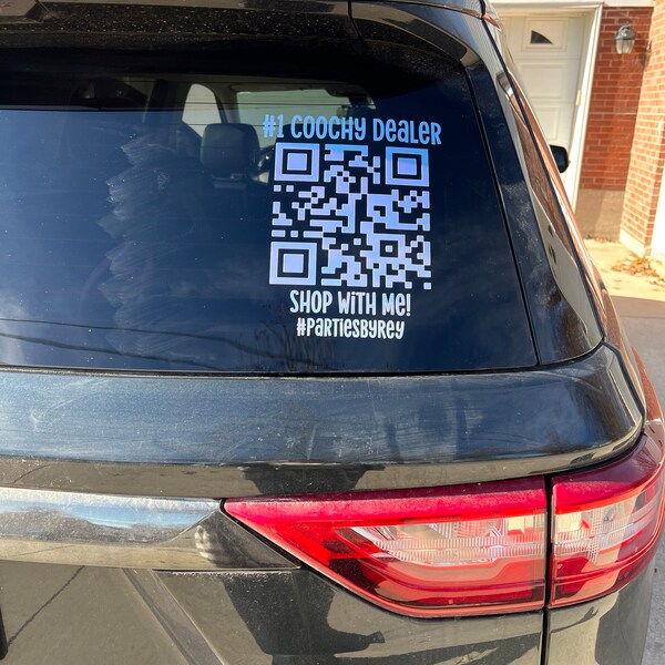 Design Your Own QR Code, Design Your Own Window Sticker, Custom Window ...