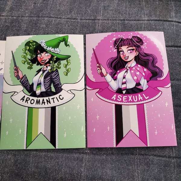 Sexuality Witch Prints | Magic Occult Asexual Aromantic Lesbian ...