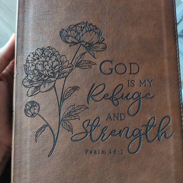 Custom KJV Bible With Name Engraved, Compact Holy Bible, Custom Bible ...