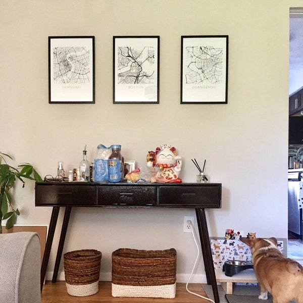 Multiple Maps Poster Set - Save up to 30% - Choose Any City in the ...